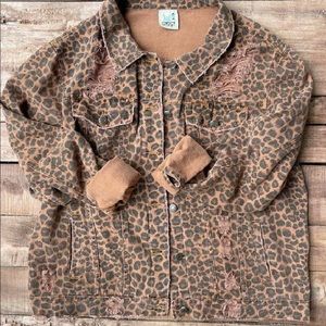 Jaded Gypsy | Jackets & Coats | Jaded Gypsy Rock And Roll Leopard Boho ...